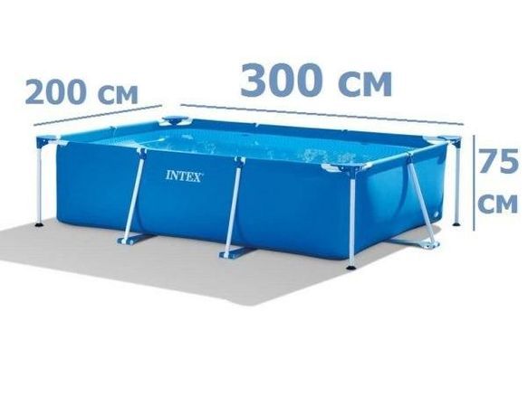 Каркасный бассейн 300х200х75см Intex 28272