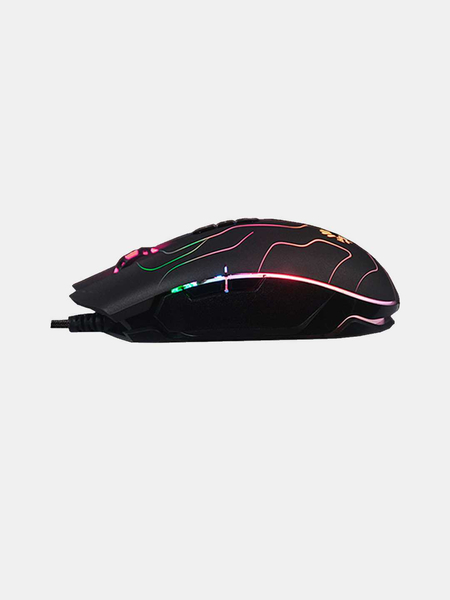 Проводная игровая мышь Bloody Q80 MAZE Neon X'Glide Gaming Mouse