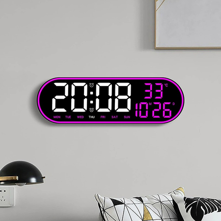 Электронные часы. 38 × 12 Elektron soatlar . Led soat kalendarli