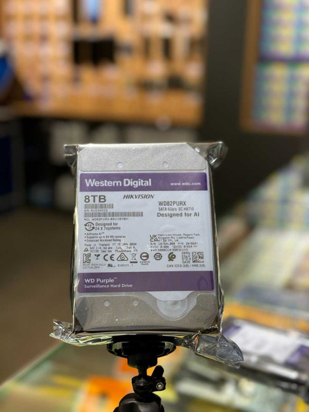 Жёсткий диск 8 ТБ WD  HIKVISION