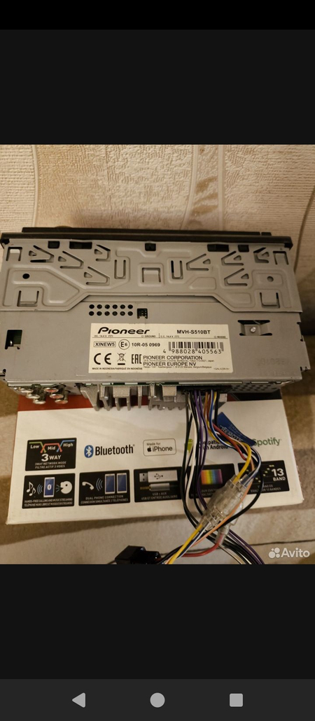 Магнитола Pioneer bt 510