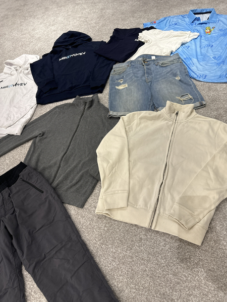 Мужские теплые вещи, рамер С-М штани UniQlo все за 200.000
