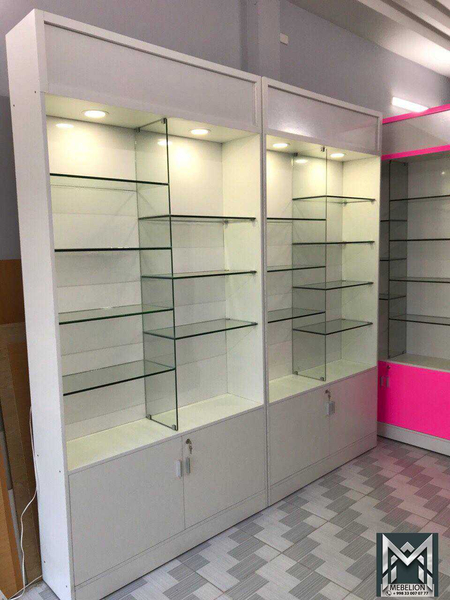 Magazinlar uchun Prilavka, stelaj, vitrinalarni zakazga tayyorlaiymiz!