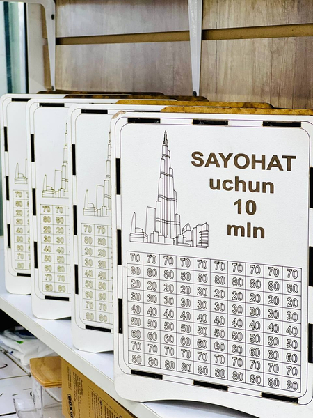 Novinka kopilka  Sayohat uchun