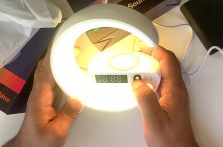 Умная колонка малинкая ( Smart Led lampa)