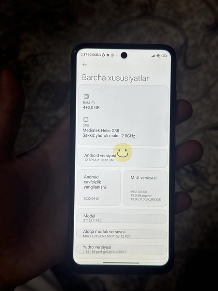 Redmi Note 11 4G 6ga128 gb tel ideal kar dok bor