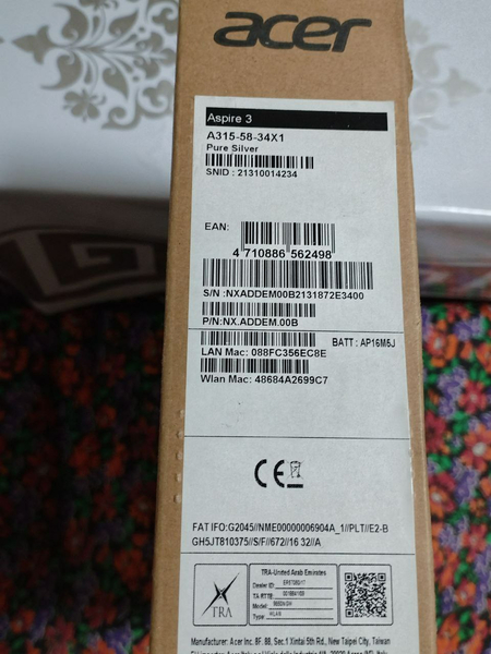 ACER Aspire 3 Noutbook