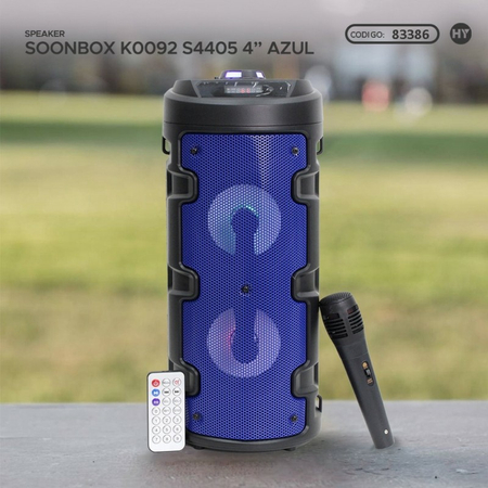 БЕПУЛ Доставка, Янги bluetooth Колонка Soonbox S4405+Симли Микрофон.
