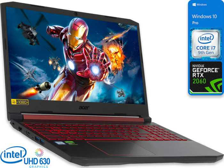 ИГРОВОЙ НОУТБУК Аcer nitro 5 i7-9750h Rtx 2060