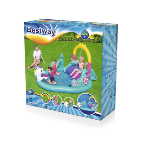 Надувная бассейн игровая площадка Bestway 274 x 198 x 137 см
