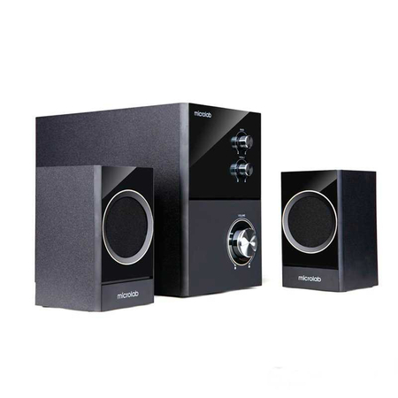 сабвуфер колонки Microlab M223     / 2.1 / 17W RMS (4*2+9W)