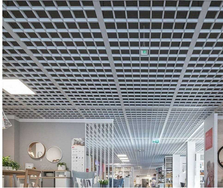 Подвесной потолок Грильято Griliato Grilyato 10x10x0.4 потолок Ришотка