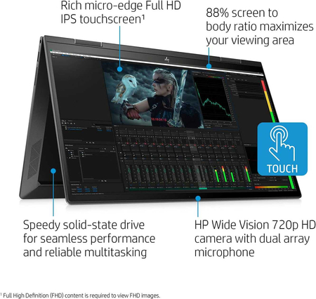 HP Envy x360 2-in-1 Flip 13.3