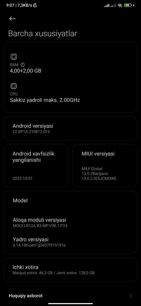 Redmi 9 sotiladi