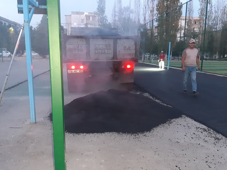 Asfalt qilish xizmati Latok bardiyor