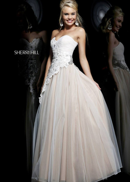 Свадебное платье по дизайну Sherri Hill