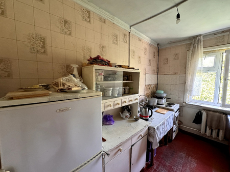 2 х ком. Акфа рамы огород площадь 40 м2 тетан чугунные радиаторы отопл