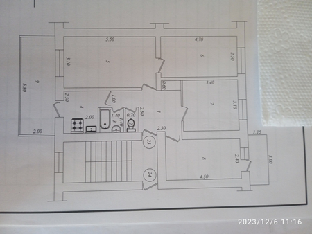 Продажа 3/2/4ком Миробод Рисивый .дом Кирпични .2х6