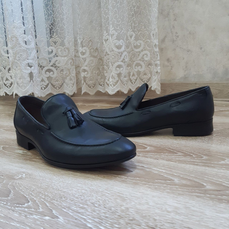 Лоферы кожаные Еаропа