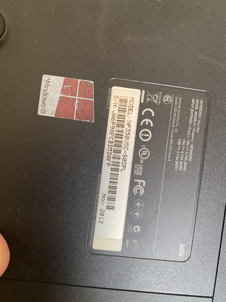 Ноутбук Samsung NP350V5C в хорошем состоянии