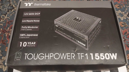 Блок Питания ThermalTake Toughpower TF1 1550W модуль 80 Plus Titanium.