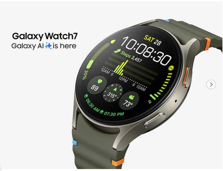 Galaxy Watch 7 44mm 
2024 yil Iyul seriya Green