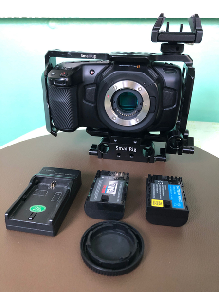 Blackmagic Pocket Cinema Camera 4K (BMPCC4K) + обвес