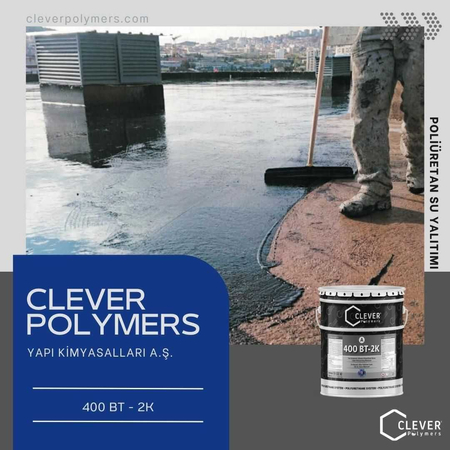 Clever Polymers 400 BT 2K Битумно полиуретановая гидроизоляция