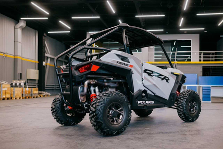 Мотовездеход Polaris RZR Trail S 1000 Ghost Gray 2022 US spec