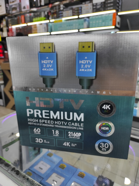 Скидка!Доставка по УзбекистанHdmi 4 k кабель ( 30 метров )