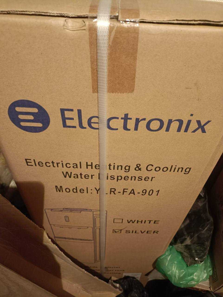 кулер для воды модел electronix YLR-FA-901   silver (yangi)