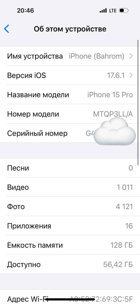 Iphone 15 Pro LL/A IDEAL