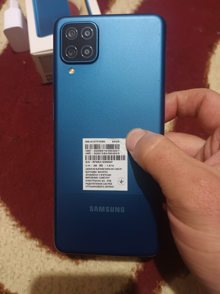 Samsung A12 64gb kop ishlatilmagan