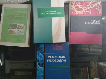 Tibbiyot talabalari uchun kitoblar, oʻzbek tillida