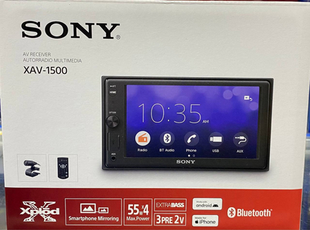 Sony XAV-1500 с гарантией и ниже рыночная цена