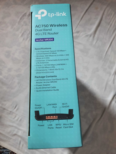 Продам 4G (LTE) роутер Tplink