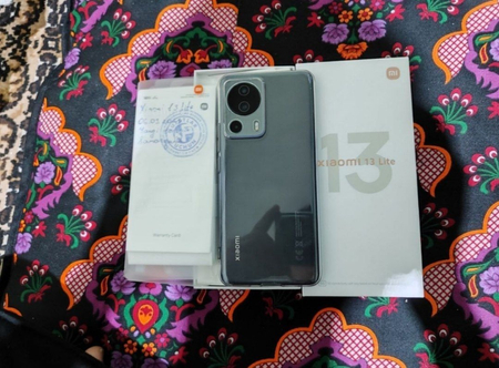 Mi 13 lite 5g 256 flagman 1oylik tel