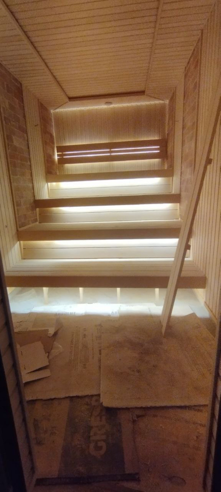 Строительство финских саун бани Sauna quramiz sifatli на фото наше