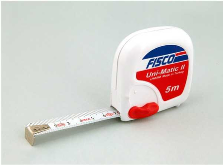 Рулетка Metresan Fisco Uni-Matic II 5м - пр-во Турция оригинал