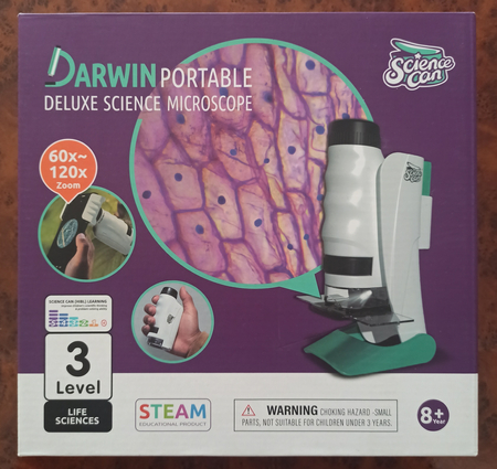 Science Can microscope for kids