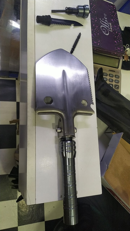 Multifunctional Shovel yig'ma kichik belkurak 
Multifunctional Shovel
