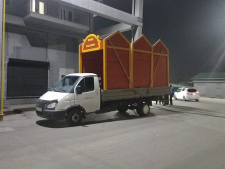 Gazel (Газель) yuk tashish xizmati