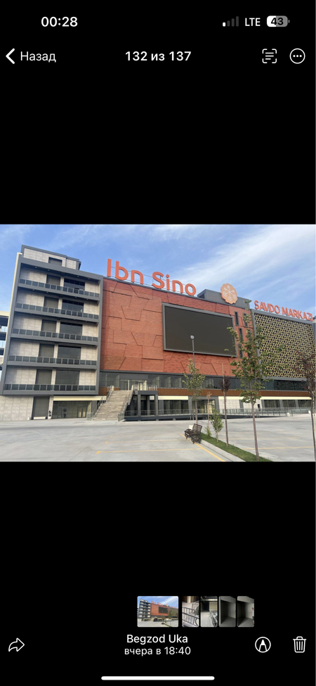 Ibin sino savdo markazida dokon sotiladi