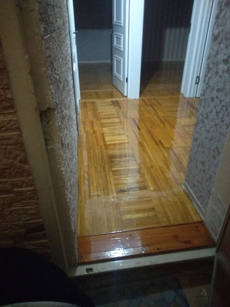 Шлифовка пол паркет
