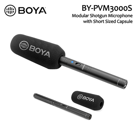 BOYA BY-PVM3000S суперкардиоидный микрофон для дробовика