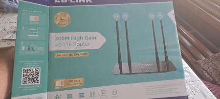 Router 4g sim kartali