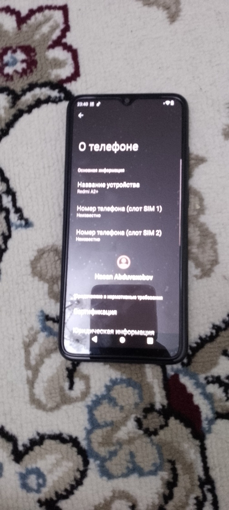 Telefon yangi  pochti Redmi A2