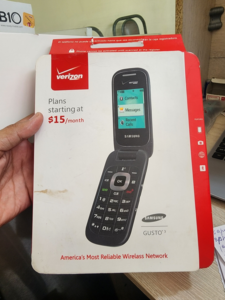 Verizo  samsung sotiladi