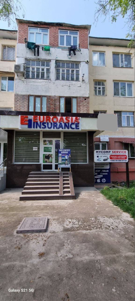 Юнусабад 8 квартал | 130кв - нежилое помещение вдоль дороги Продажа