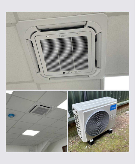 Midea Кассетный кондиционер-48.000 BTU. модель Gifu-48